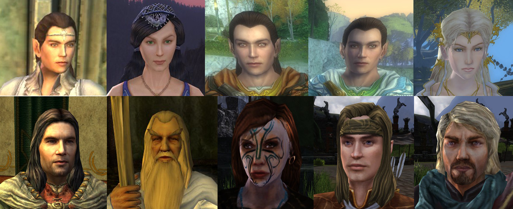 Some AI shenanigans with LOTRO characters | The Lord of the Rings ...